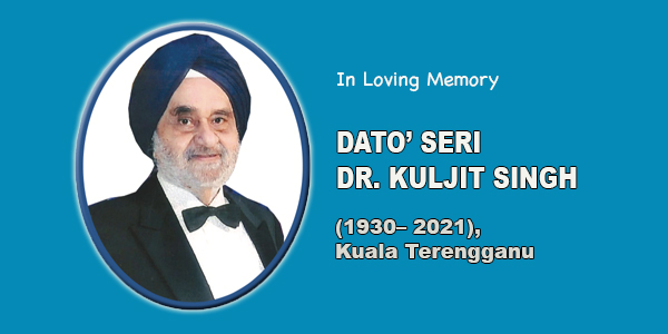 Dato’ Seri Dr. Kuljit Singh (1930– 2021), Kuala Terengganu