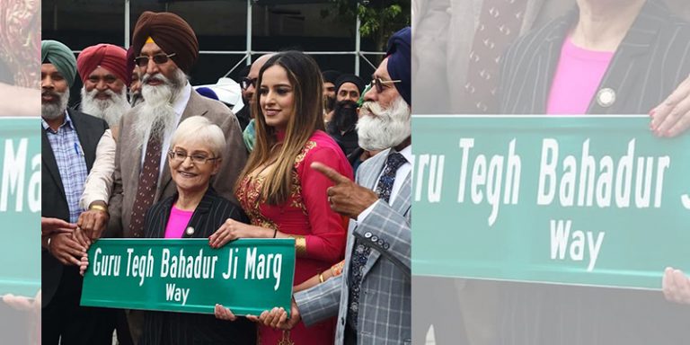 New York names street after Guru Tegh Bahadur